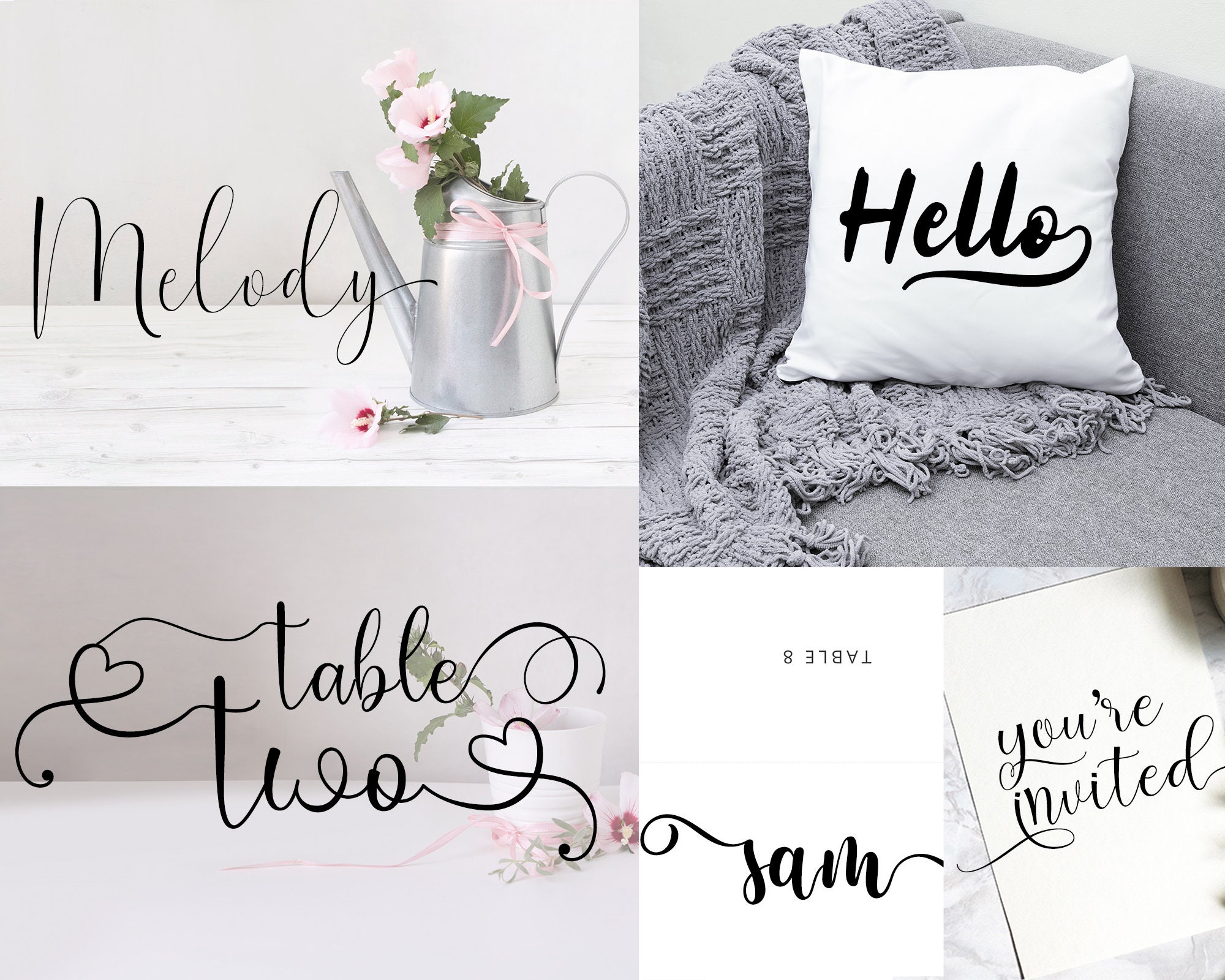 50 Handwritten Swash Font Bundle, Calligraphy Font, Handwritten Font ...