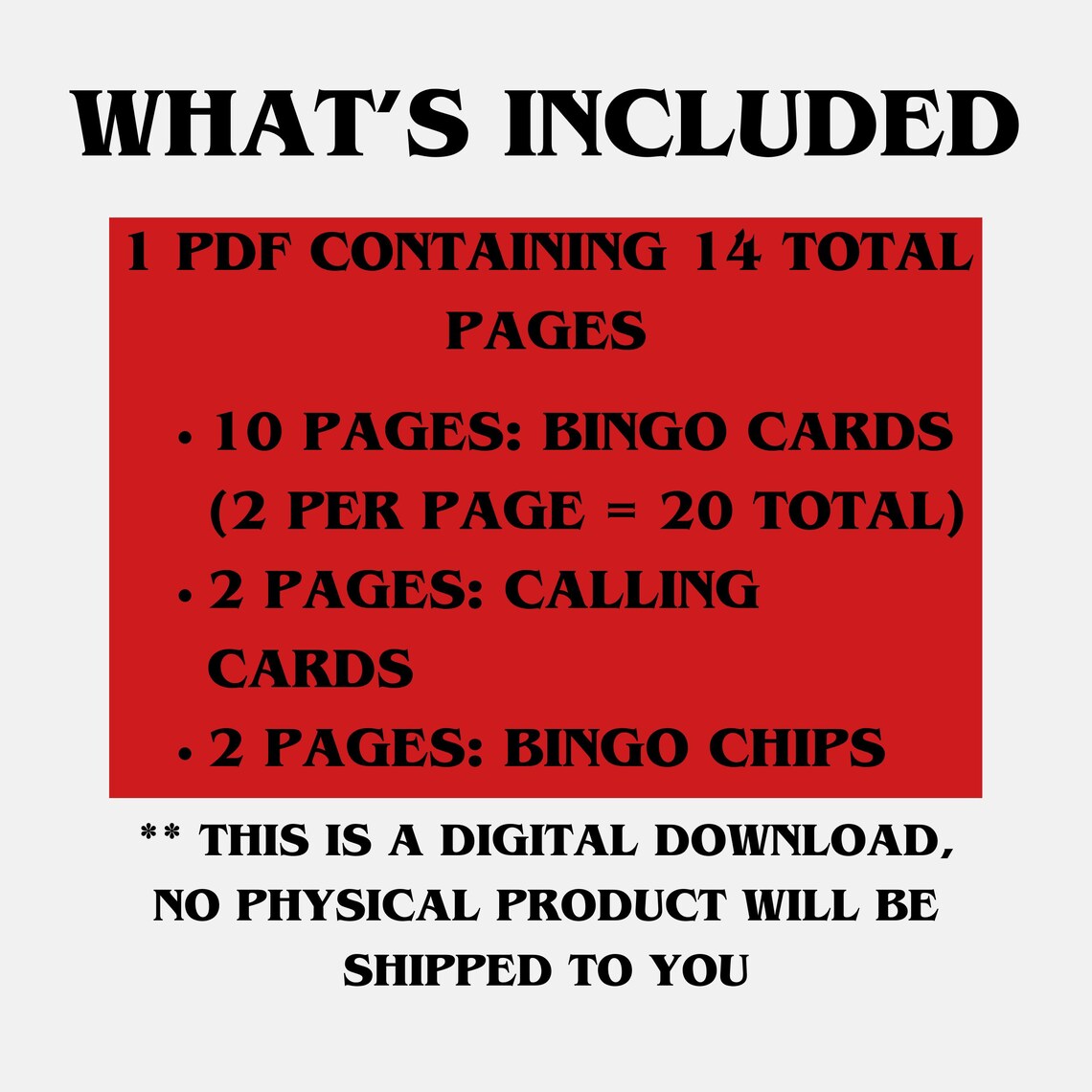 Upside Down Stranger Bingo Game: Printable Party Activity (digital ...