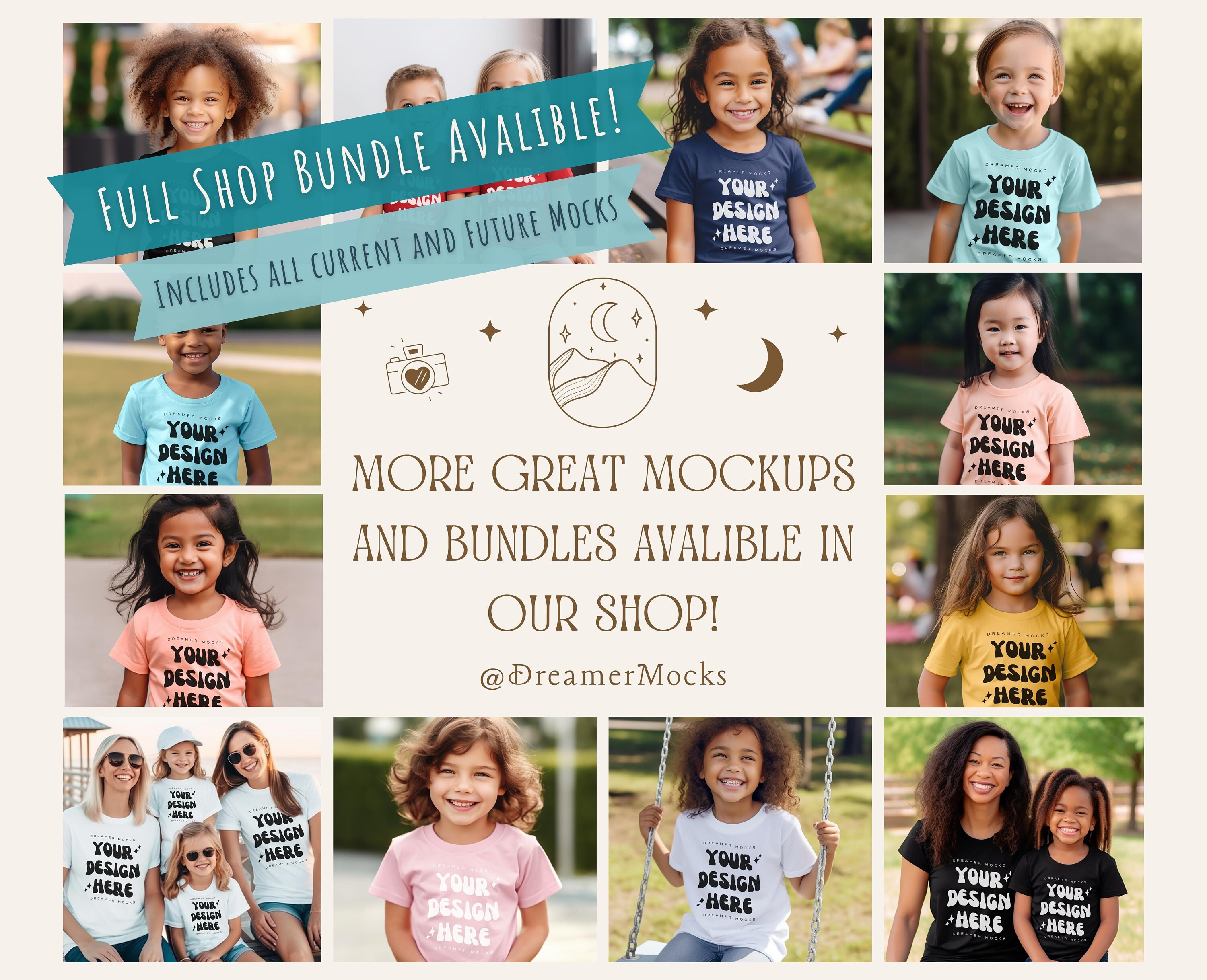 Kids Tshirt Mockup, Ash Bella Canvas 3001Y Mockup, School Mockup, Kids ...
