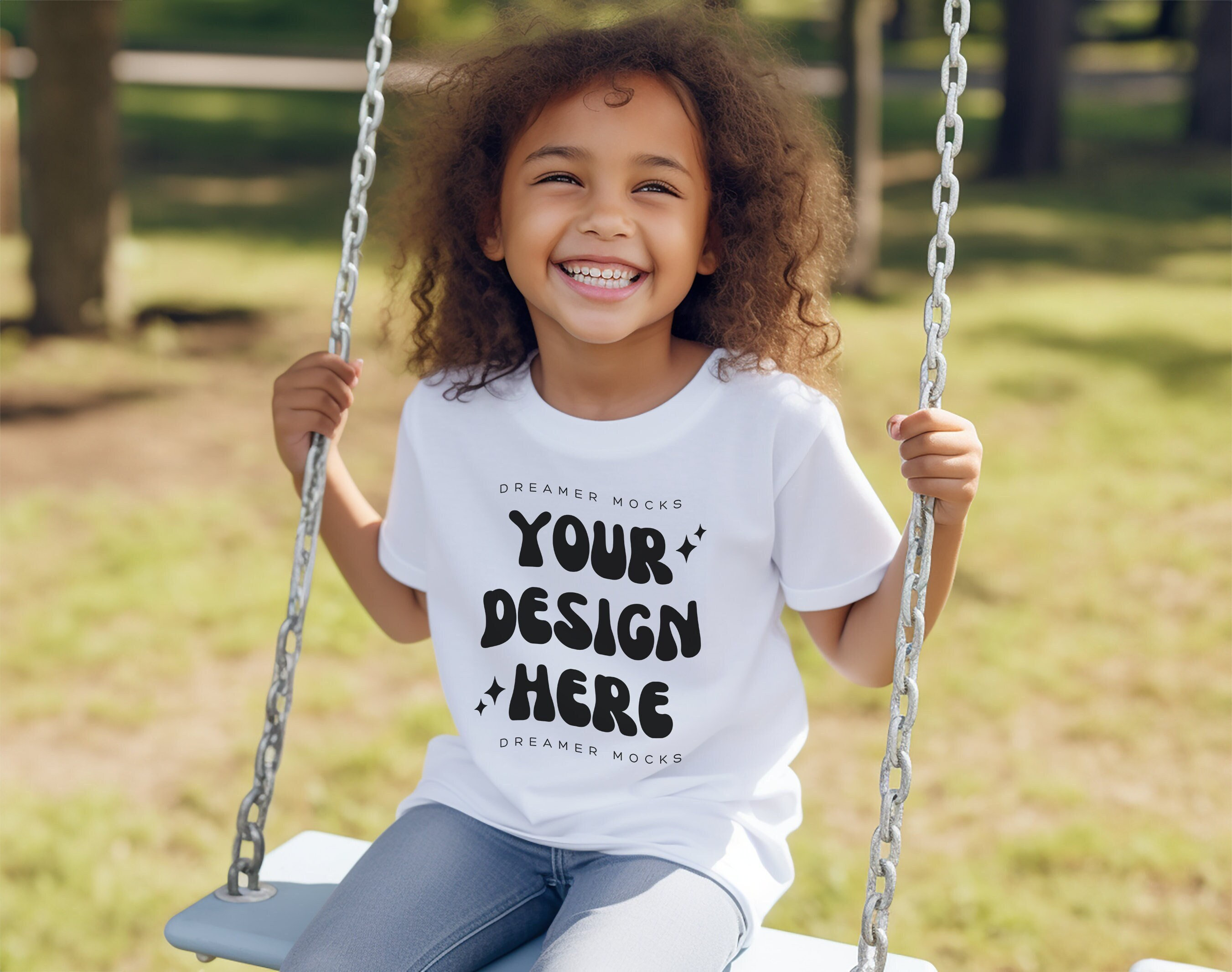 Kids Tshirt Mockup, White Bella Canvas 3001T Mockup, Toddler Mockup ...
