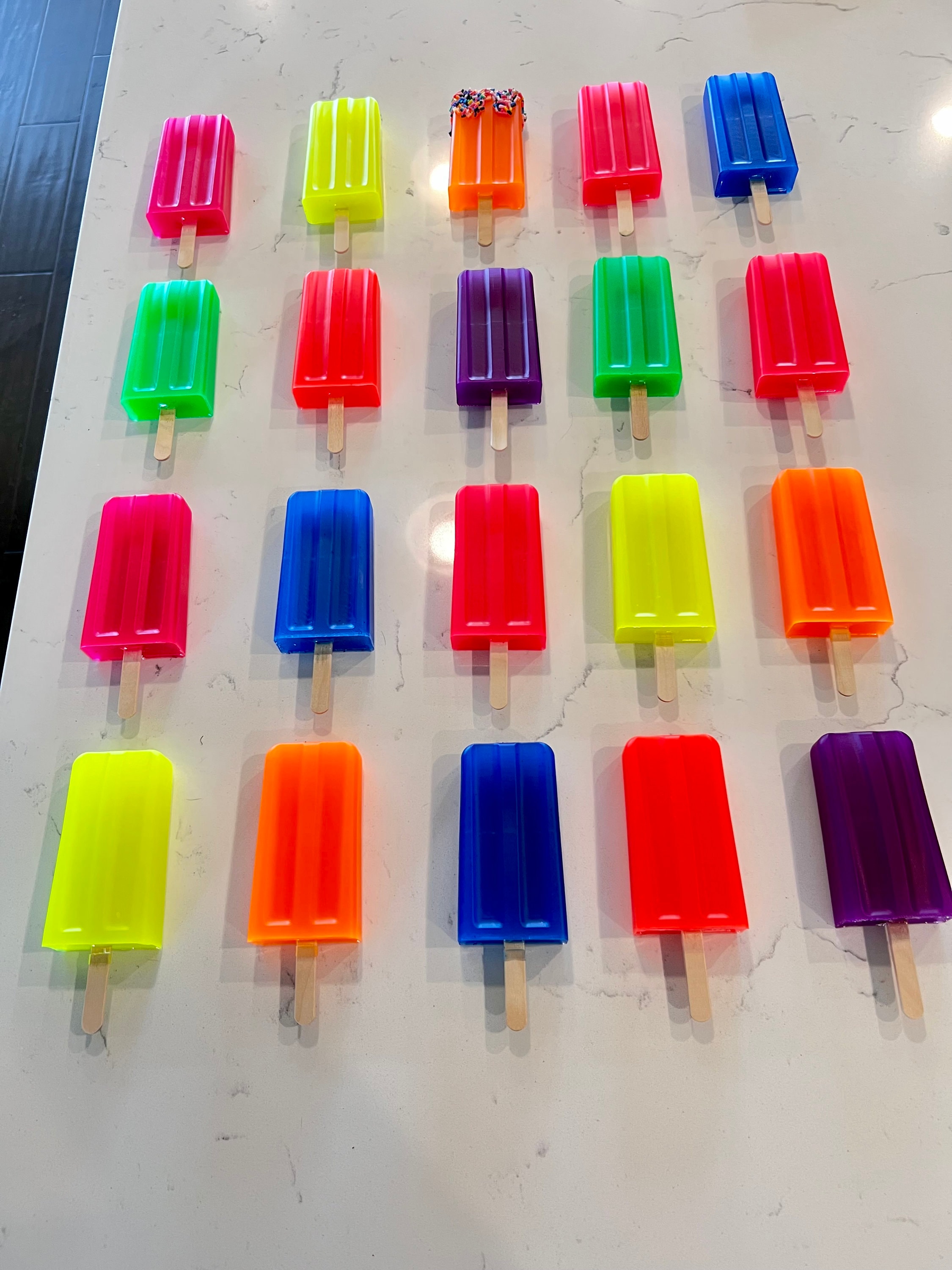 Resin Popsicle Pop Art Original - Etsy