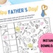 Fathers Day I Spy Game Printable, Fathers Day Activity, Fathers Day ...