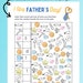 Fathers Day I Spy Game Printable, Fathers Day Activity, Fathers Day ...