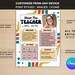 Retro Meet the Teacher Template: Groovy Editable Flyer (digital ...