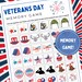 Veterans Day Activities: Printable Games & Coloring Pages (digital ...