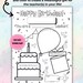 Teacher Birthday Card Printable: Fill-in Coloring Page (PDF) - Etsy