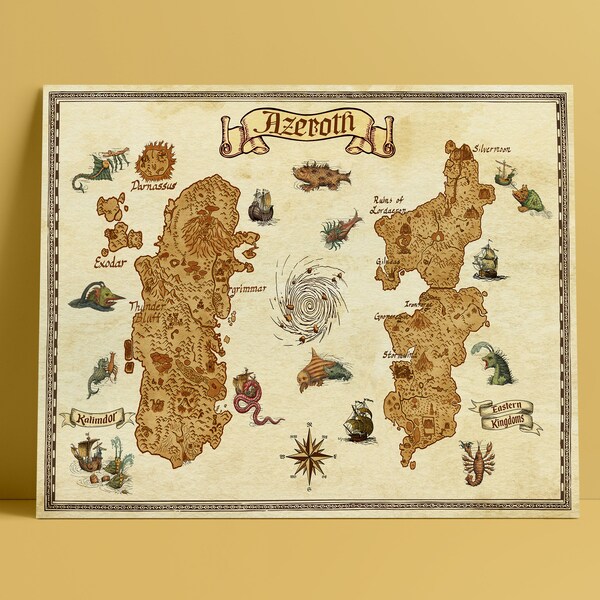 World of Warcraft Poster - Etsy