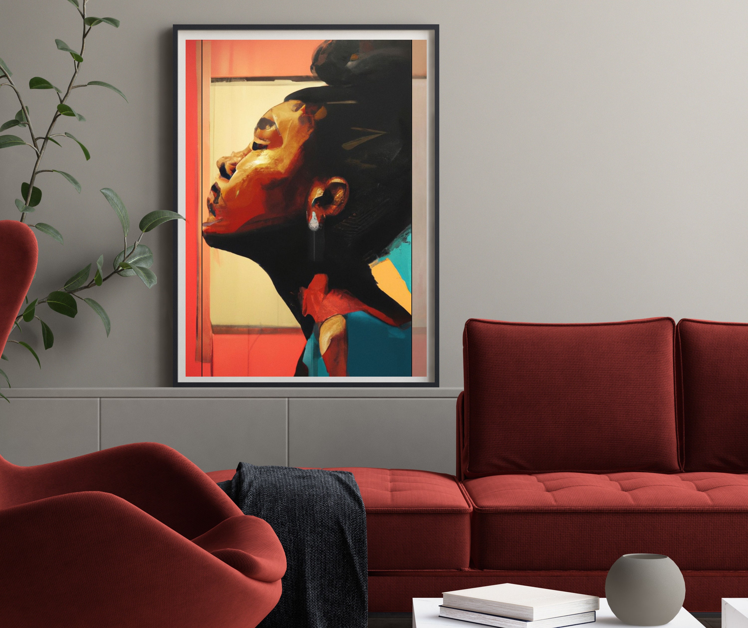 Black Art, African American Wall Art, Black Wall Art, Poster Wall Art, Home Décor, Wall Decor ...