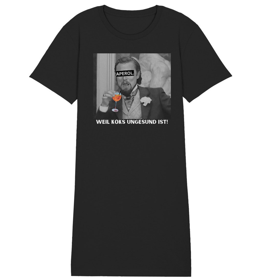 Aperol Because Coke is Unhealthy Meme Django Leonardo - Etsy