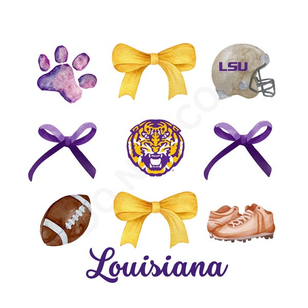 Lsu - Etsy