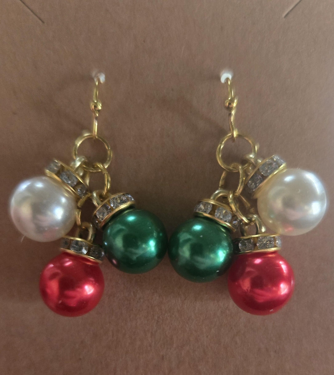 Christmas Bulb Dangle Earrings - Etsy