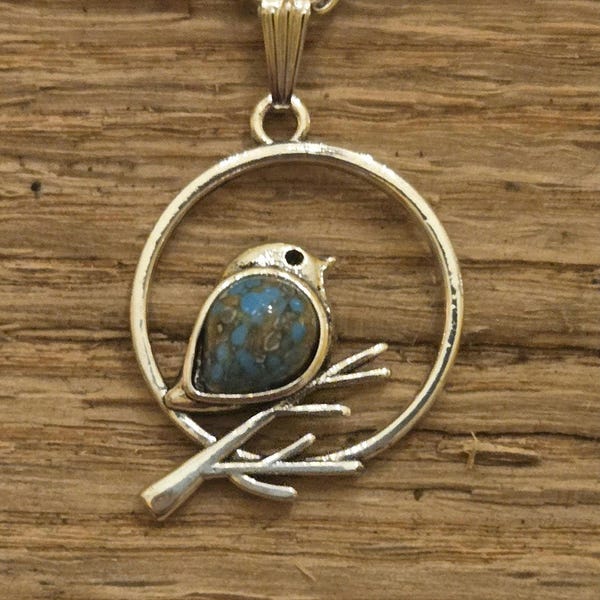Bluebird Necklace - Etsy