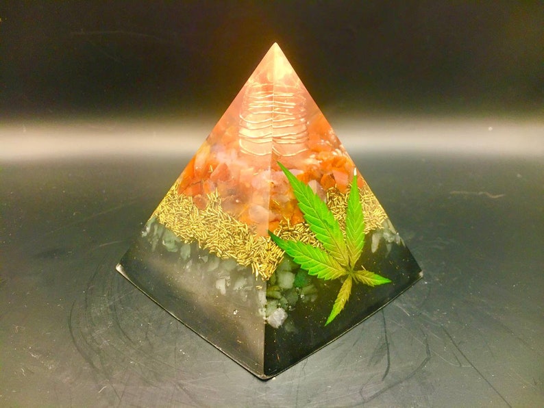 Rasta Far Eye Orgonite Pyramid - Etsy