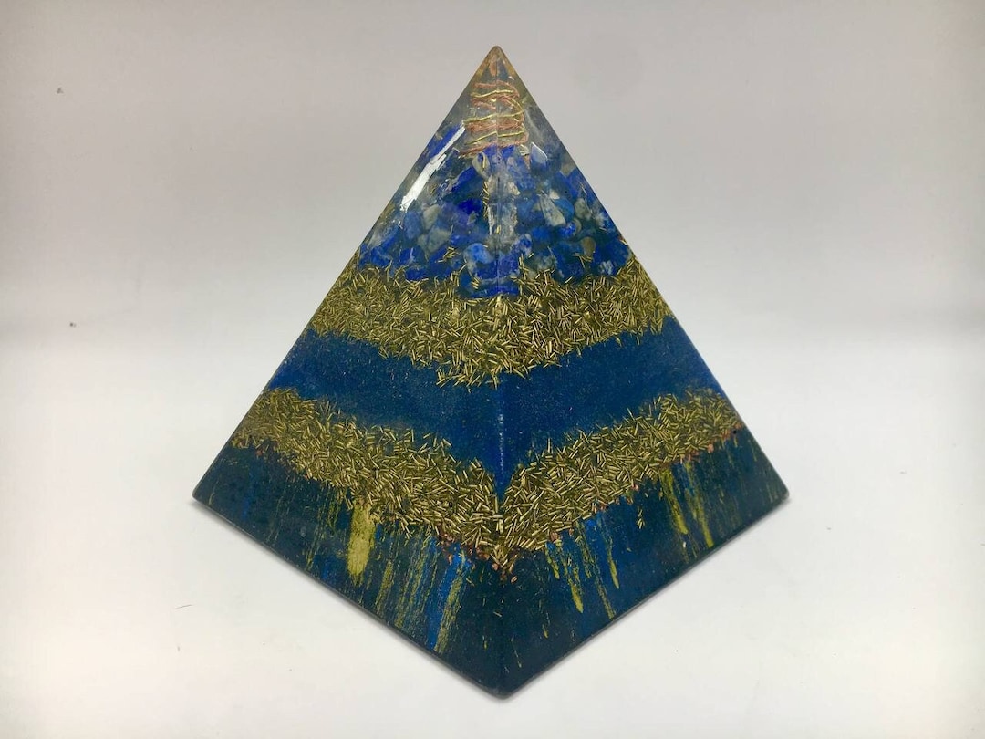 Wisdom Amplifying EMF Protection Orgonite Pyramid - Etsy