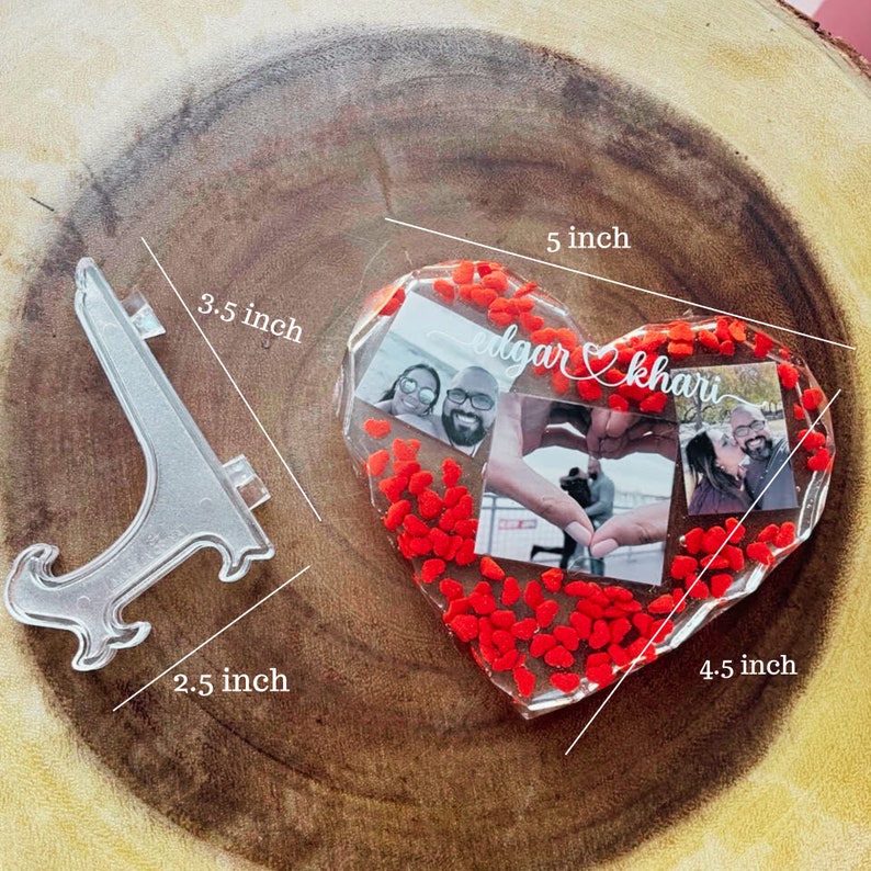 Personalized Frame Multiple Photos, Valentines Day Gift for Him or for ...