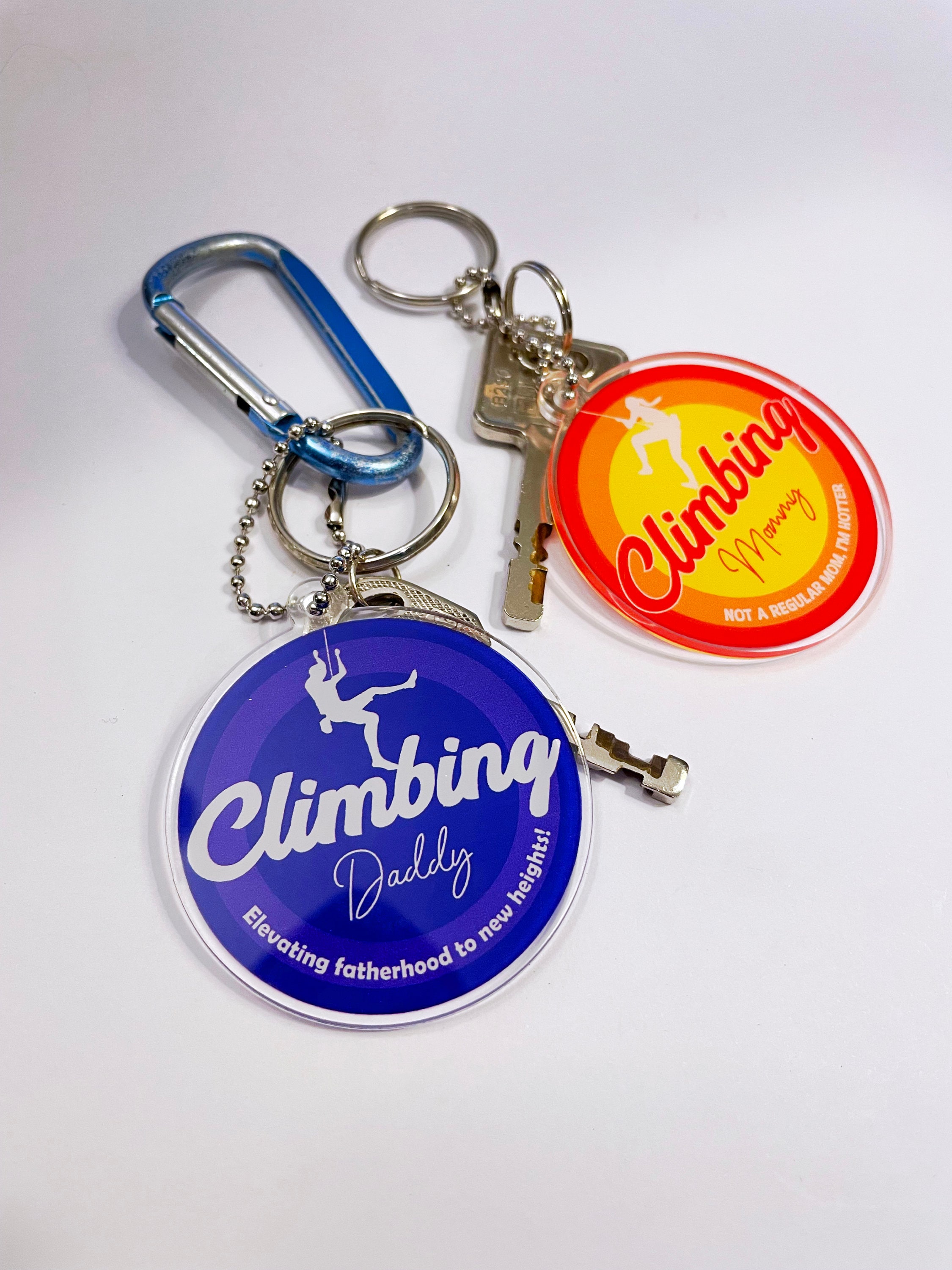Valentine Rock Climbing Keychain Keychain, Climbing Couple, Climbing ...