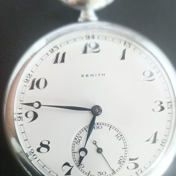 Zenith Pocket Watch - Etsy