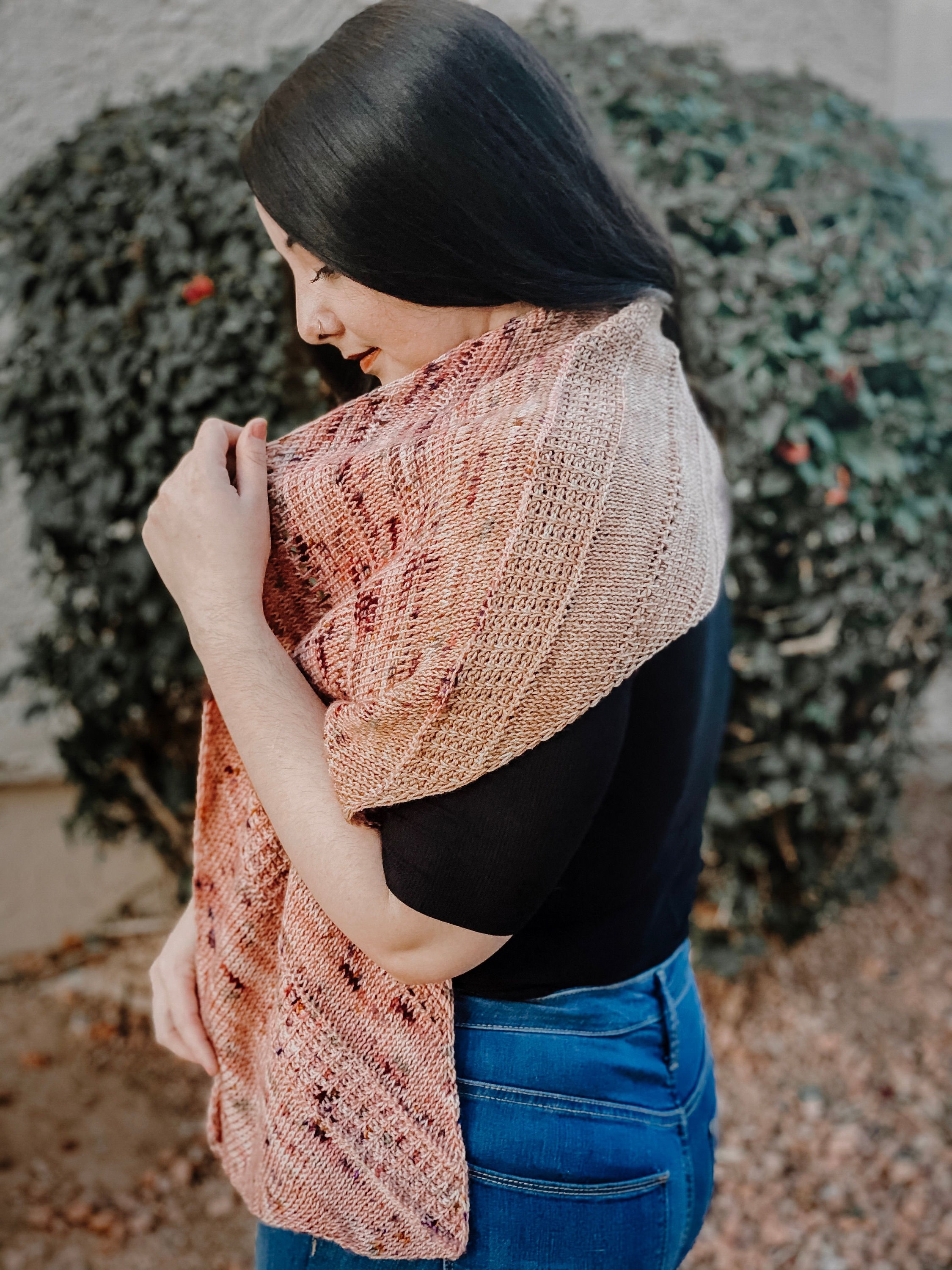 Equinox Wrap | Tunisian Crochet Pattern | Digital PDF Only - Etsy