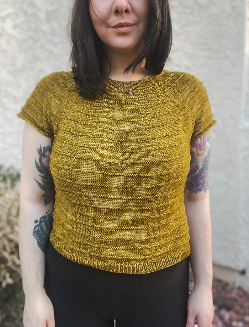 Maven Top | Knitting Pattern | Digital PDF Only - Etsy