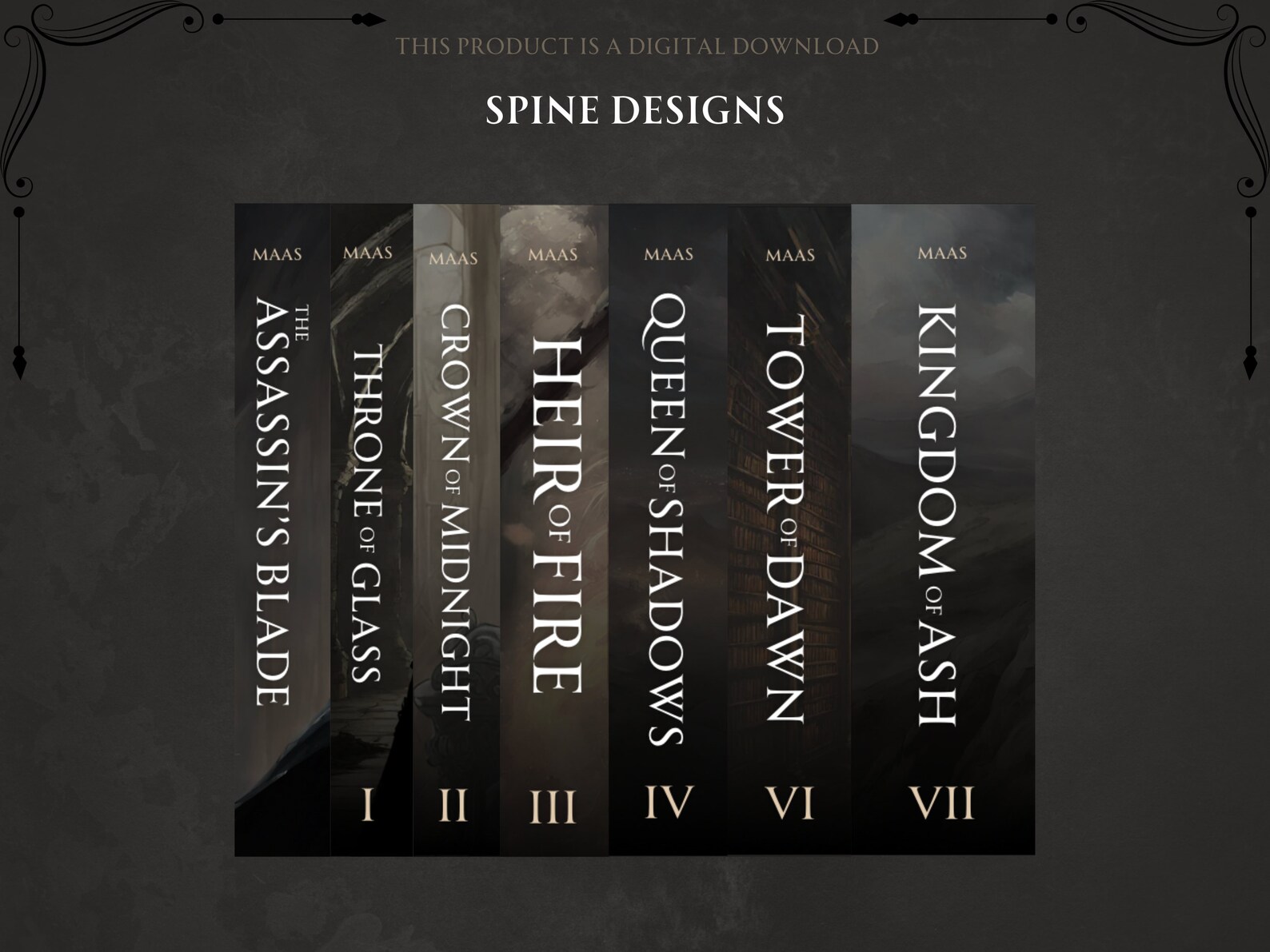 Throne of Glass Paperback Dust Jacket Digital Download Exclusive ...