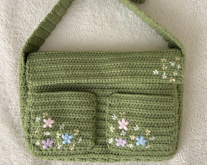 Forest Spring Messenger Bag - Etsy