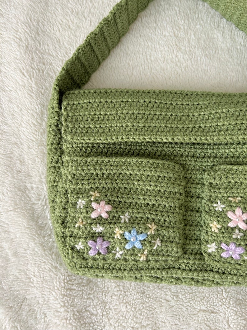 Forest Spring Messenger Bag - Etsy