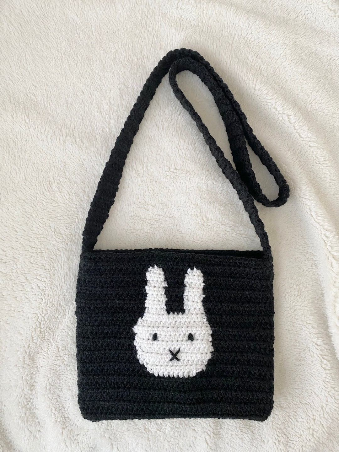 Miffy Crossbody Bag Crochet Handmade Miffy Bunny Pinterest Aesthetic ...