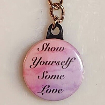 Positive Affirmation Button Keychains | Round Keychains | Cute ...