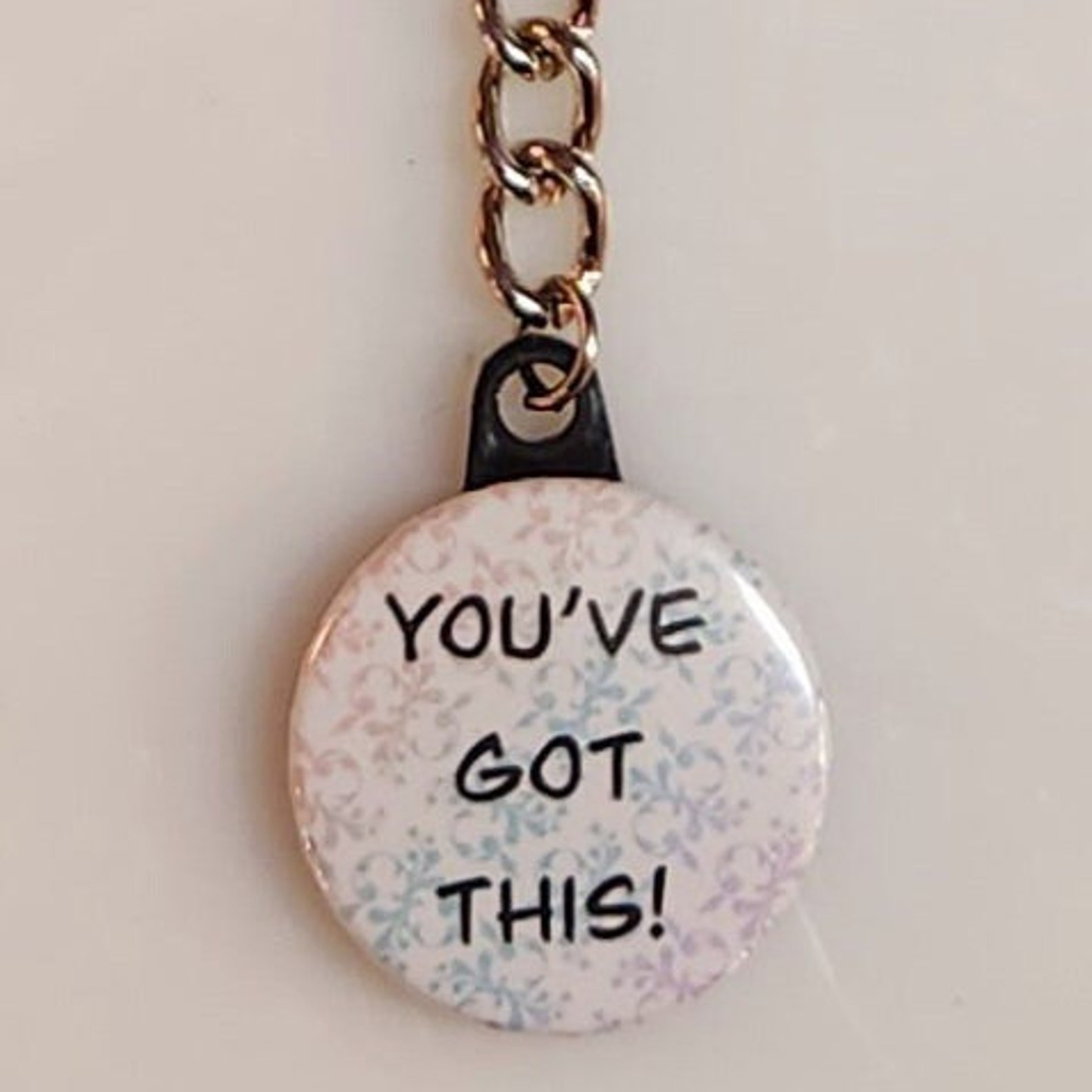 Positive Affirmation Button Keychains | Round Keychains | Cute ...