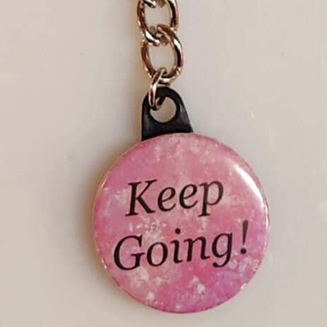 Positive Affirmation Button Keychains | Round Keychains | Cute ...