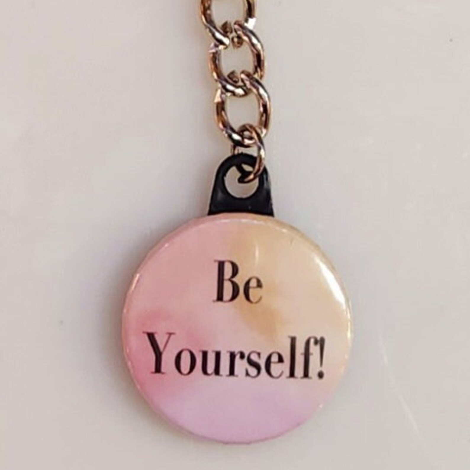 Positive Affirmation Button Keychains | Round Keychains | Cute ...