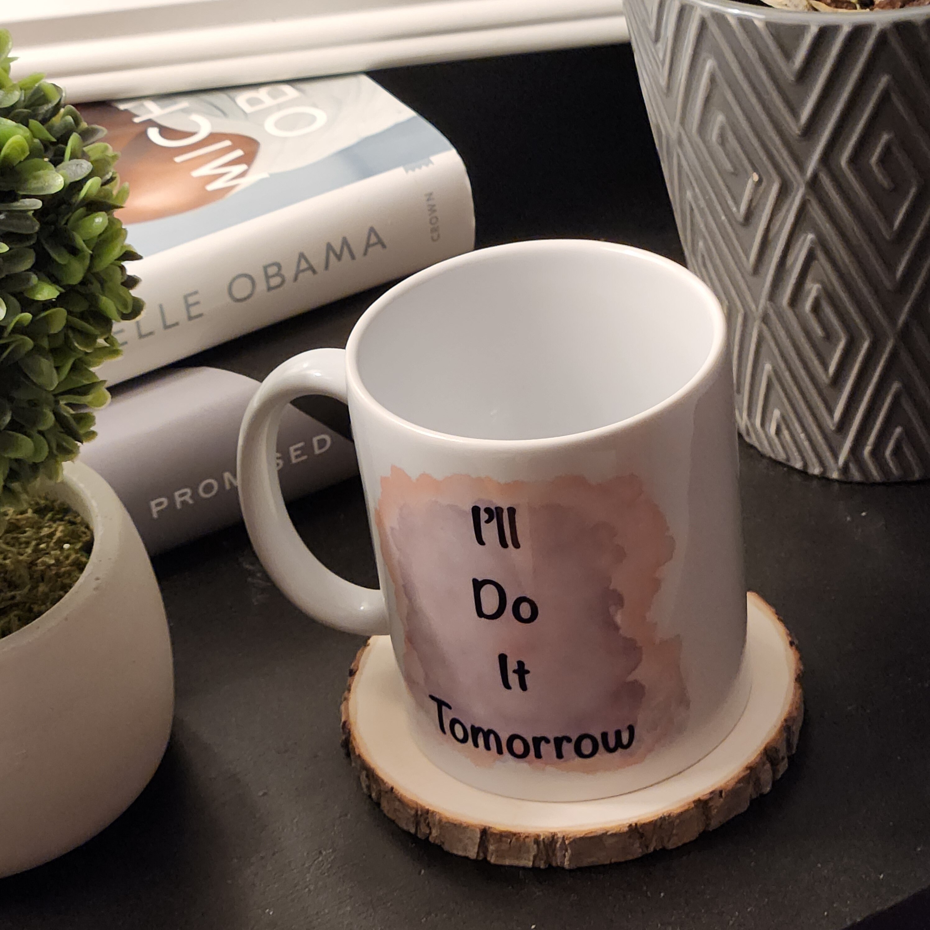 I’ll Do It Tomorrow Coffee Mugs | Funny Mugs | Ceramic Mugs | Gifts for ...