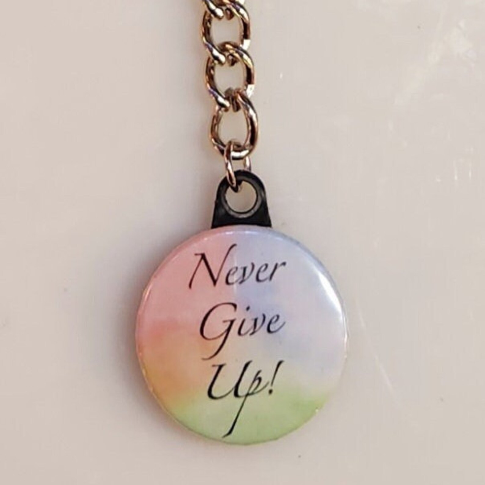 Positive Affirmation Button Keychains | Round Keychains | Cute ...