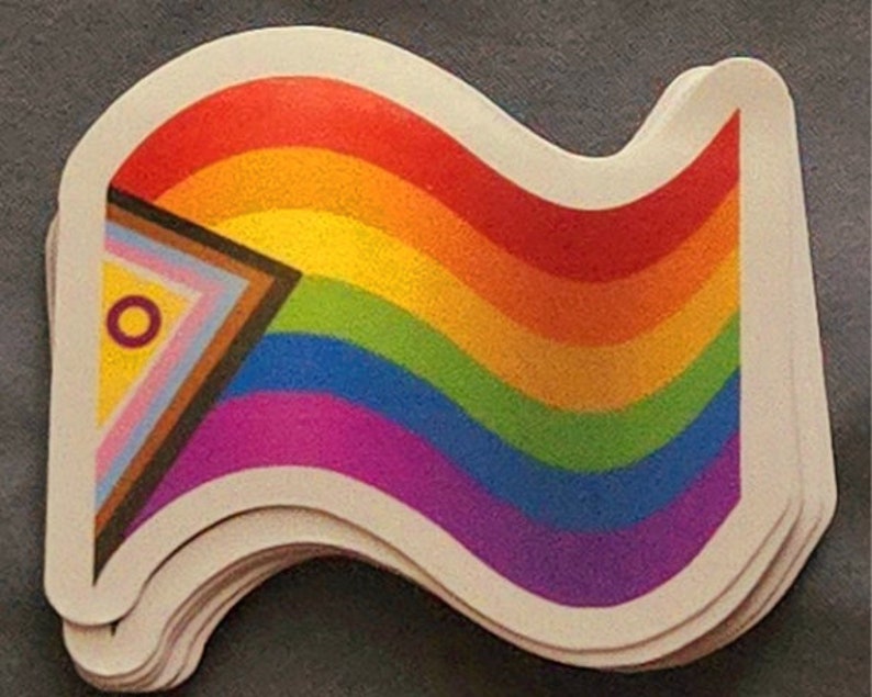 Pride Flag Stickers | LGBTQ+ Laptop Sticker | Pride Month Gifts ...