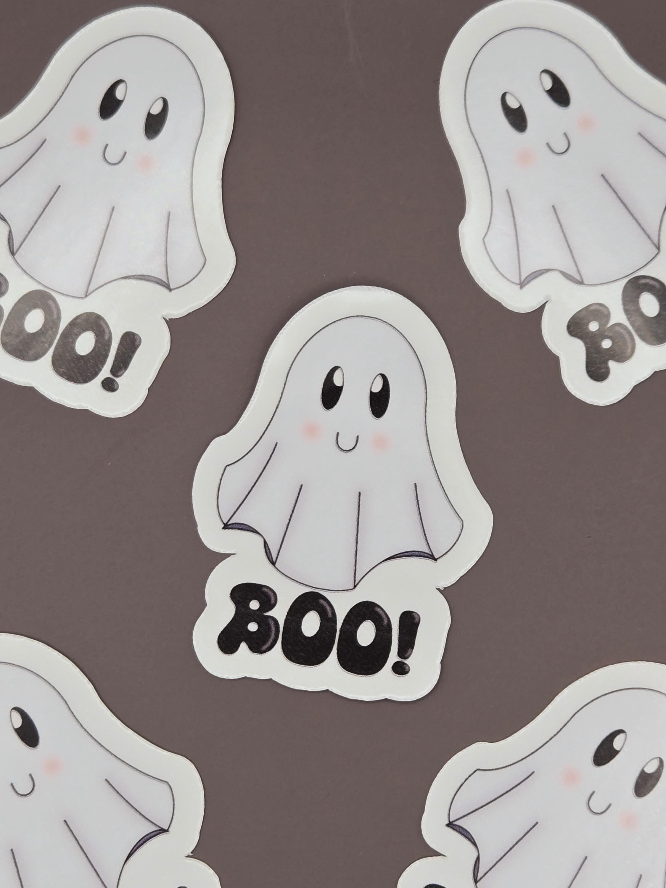 Cute Ghost Sticker | Halloween Sticker | Ghost Decal | Cute Waterproof ...