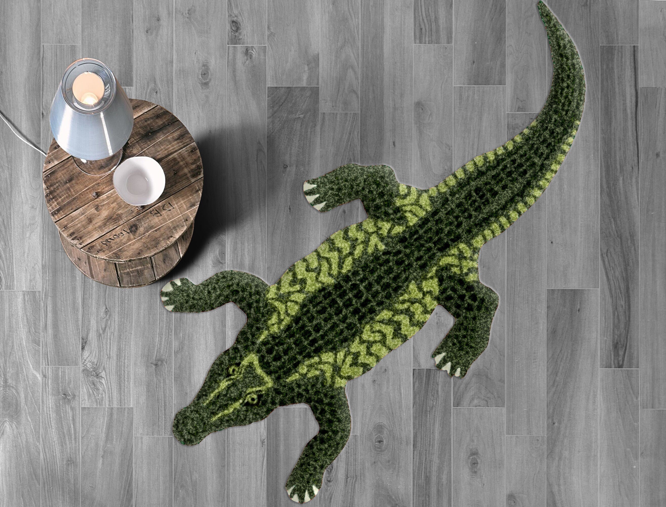 Decorative Crocodile Rugs, Modern Home Decor Skin Pattern Rug ...