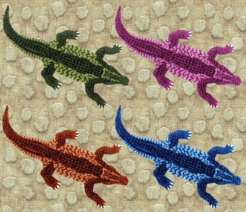 Decorative Crocodile Rugs, Modern Home Decor Skin Pattern Rug ...