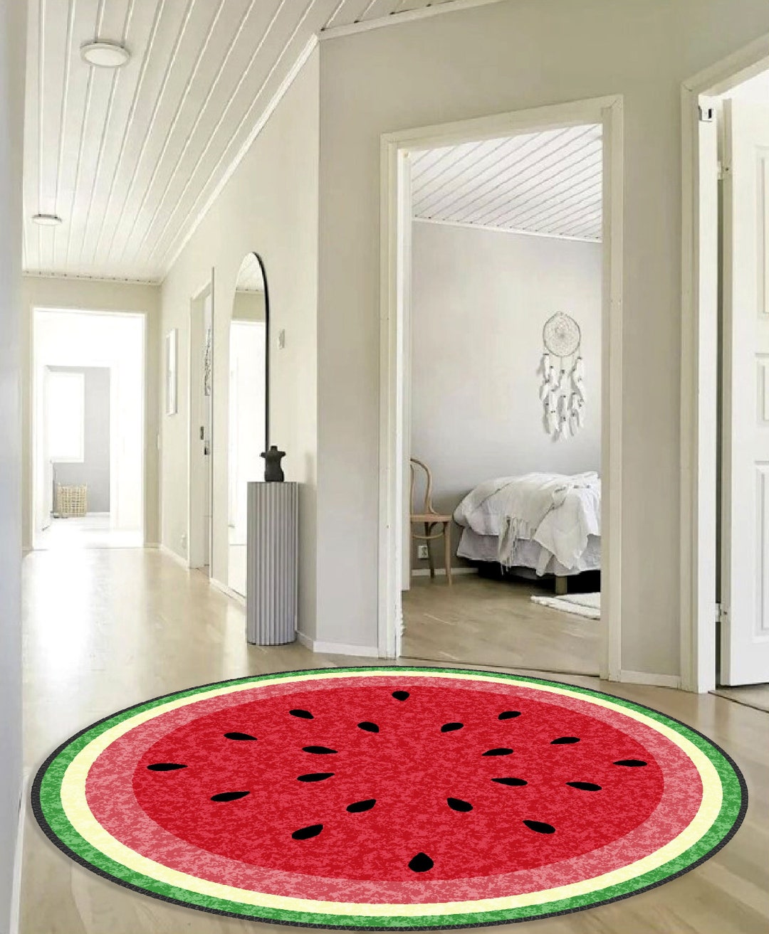 Watermelon Design Rug Kids Room Playground Mat Home - Etsy