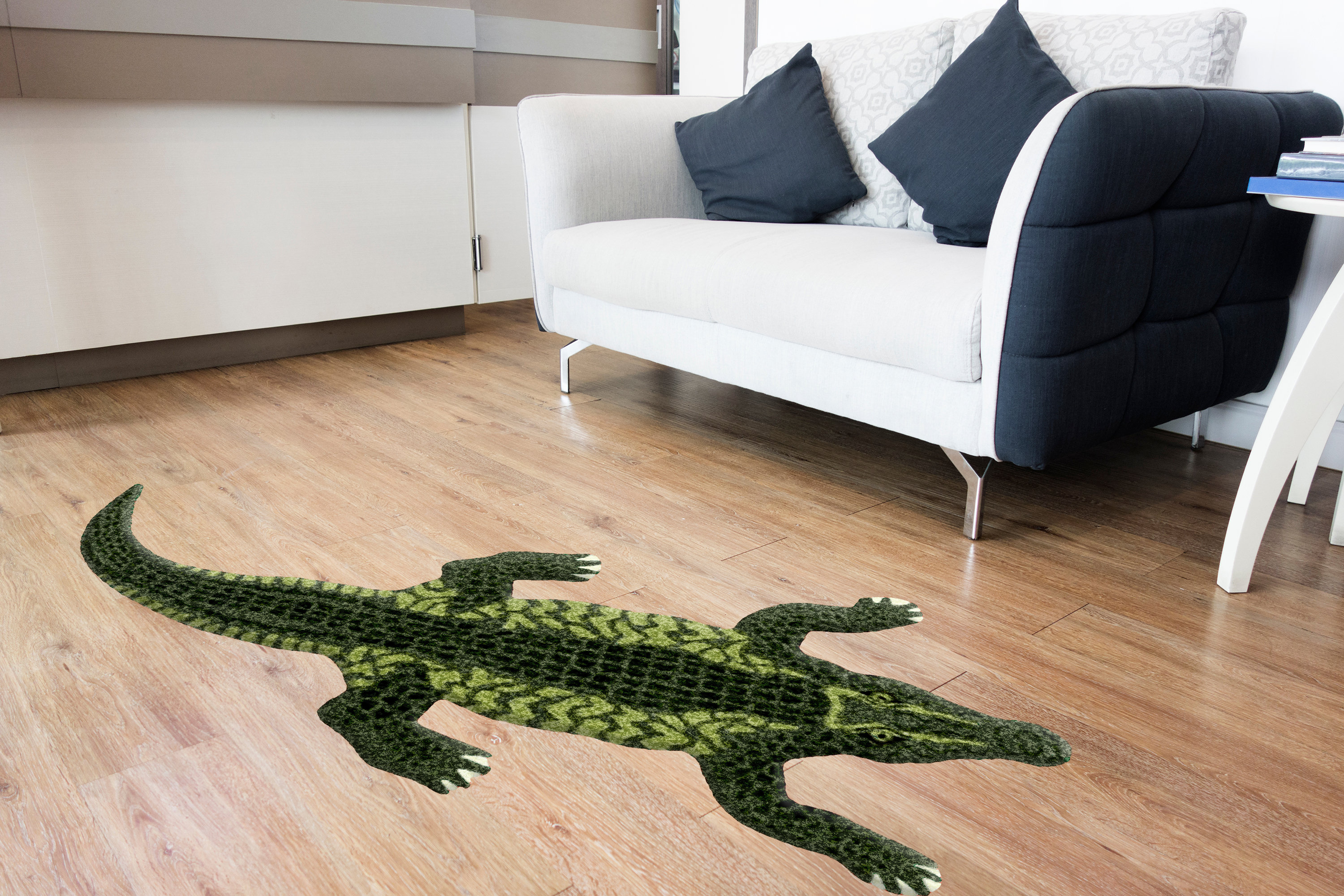 Decorative Crocodile Rugs, Modern Home Decor Skin Pattern Rug ...