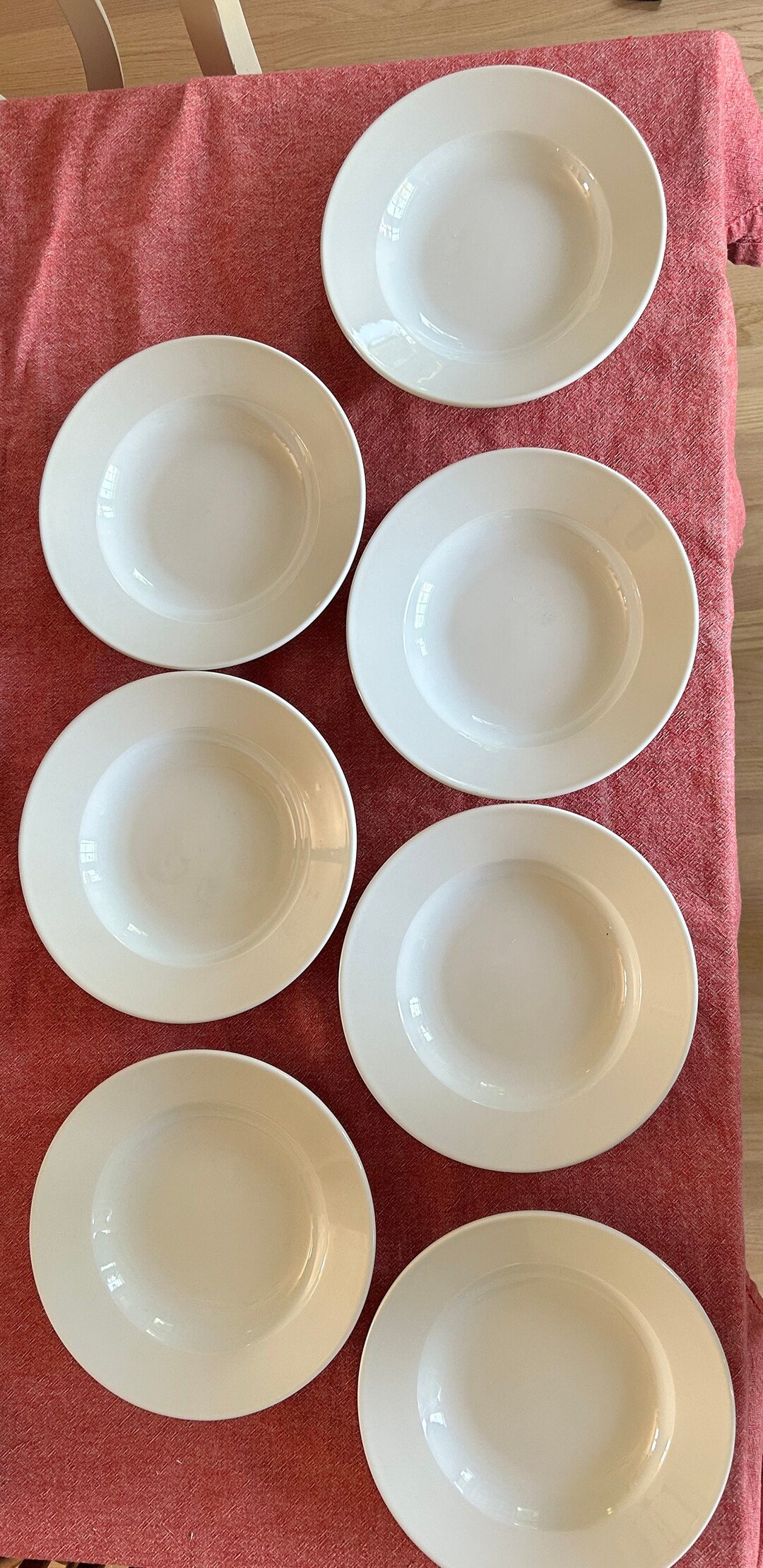 7 Nice Williams Sonoma Basics Collection White 9 Rimmed Pasta - Etsy