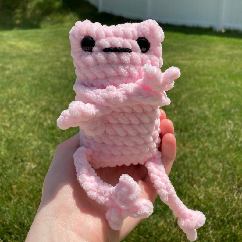 NO-SEW Leggy Frog Crochet PATTERN Cute Amigurumi Spring Frog Pdf ...