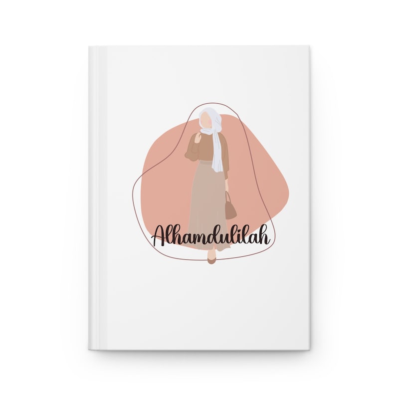 Islamic Notebook, Islamic Gift, Hijabi, Muslimah, Alhamdulilah,girly ...