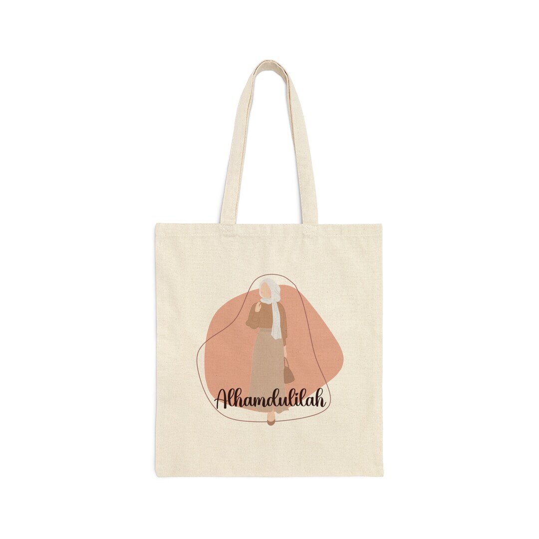 Hijabi Tote Bag, Islamic Gift, Muslimah, Muslim Gift, Eid Gift, Ramadan ...