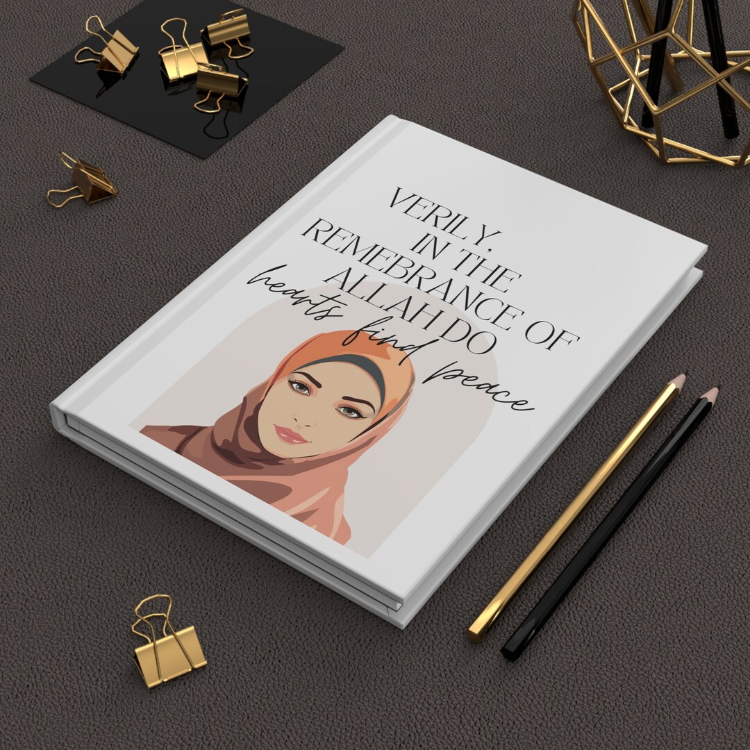 Hijabi Illustration Notebook: Muslim Self-reflection Journal - Etsy