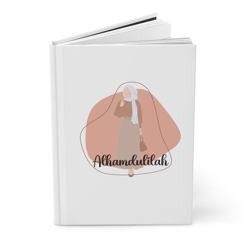 Islamic Notebook, Islamic Gift, Hijabi, Muslimah, Alhamdulilah,girly ...