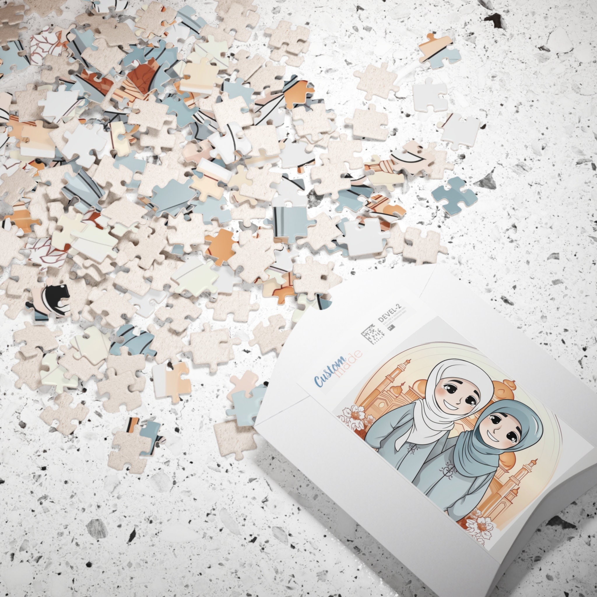 Muslimah Puzzle, Muslim, Muslim Gift, Islamic Gift, Muslim Kids ...