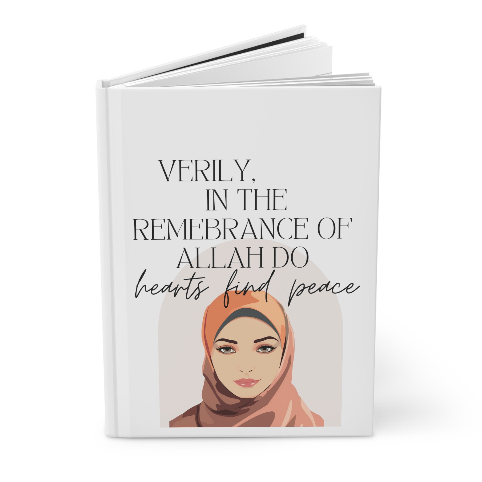 Hijabi Illustration Notebook: Muslim Self-reflection Journal - Etsy