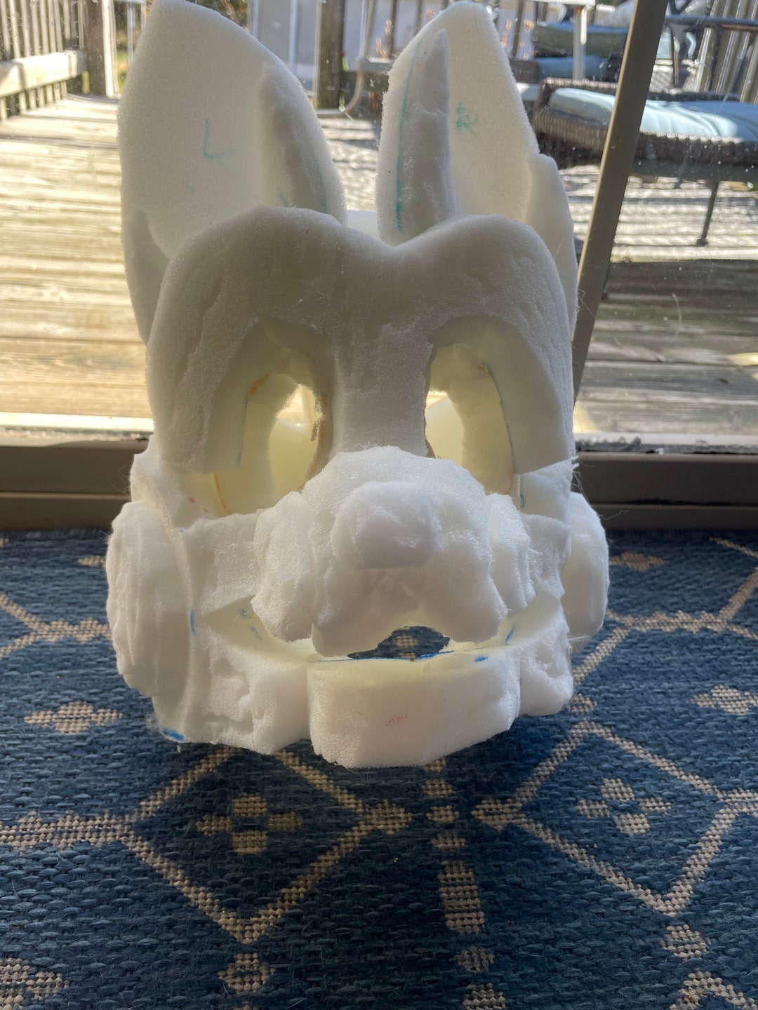 Fursuit Head Foam Base - Etsy