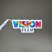 Tie Dye Vision Team Sticker - Etsy