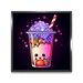 Colorful Boba Drink Image. Vibrant Cute Kawaii Boba Tea Print ...